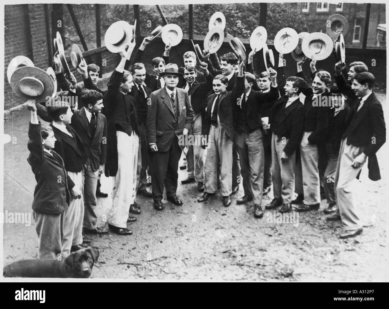 Harrow school boaters hi-res stock photography and images - Alamy