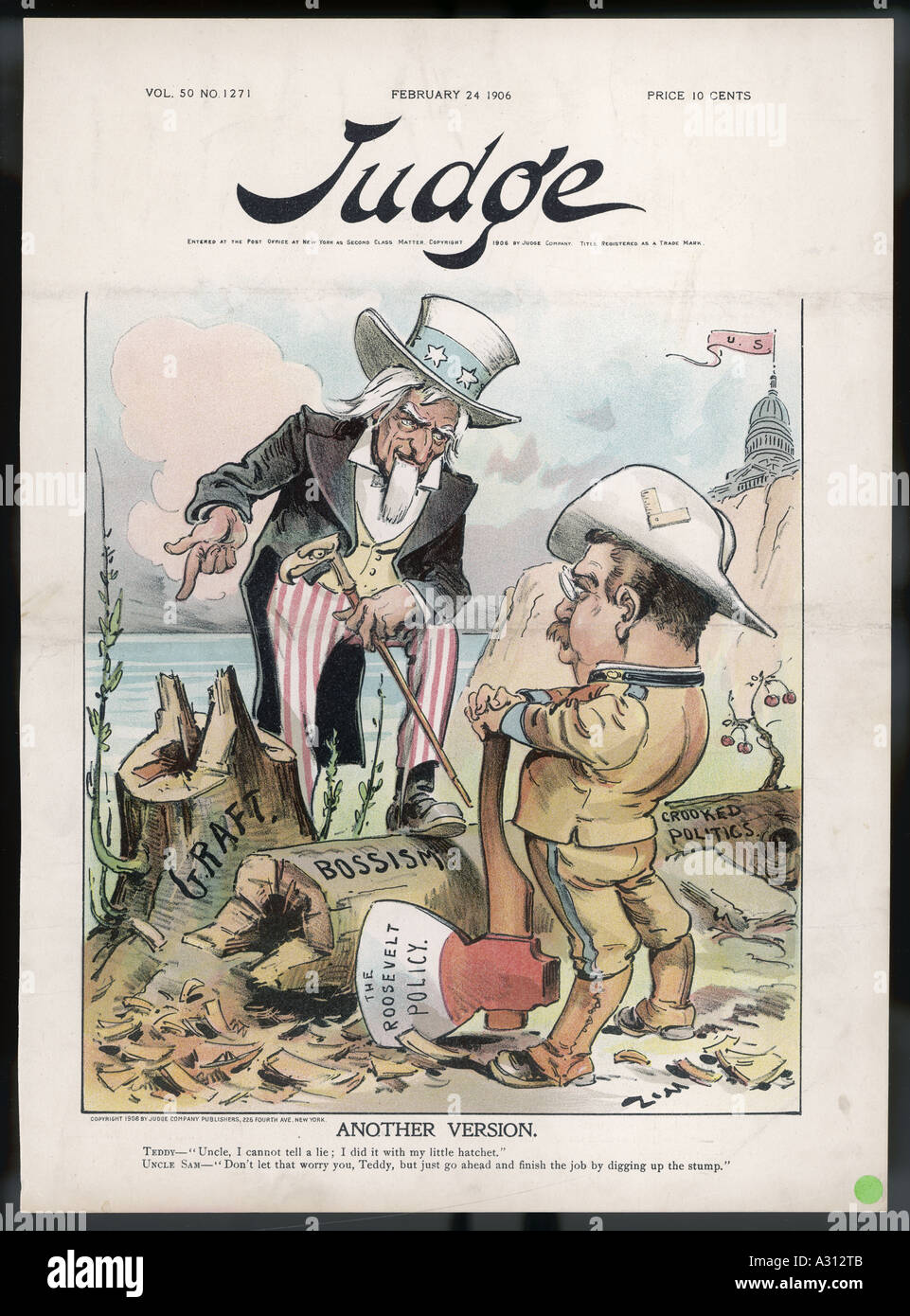 Cartoons 1906 history historical hi-res stock photography and images ...