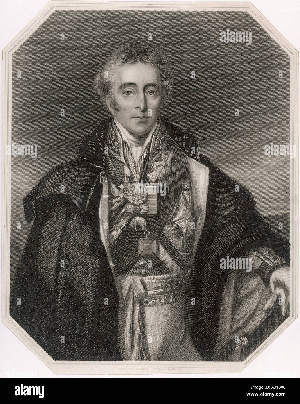 Wellington Ca 1815 Stock Photo - Alamy