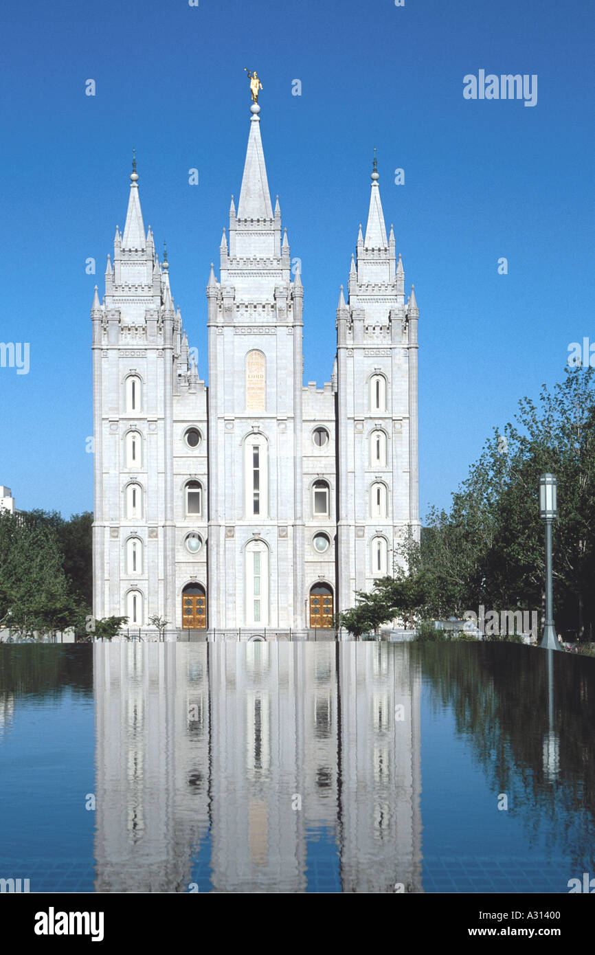 Salt Lake Temple Stock Photo - Alamy