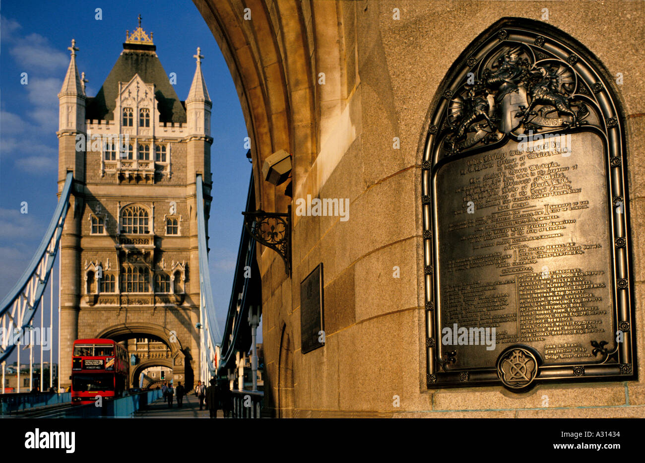 The Tower Bridge London UK Stock Photo - Alamy