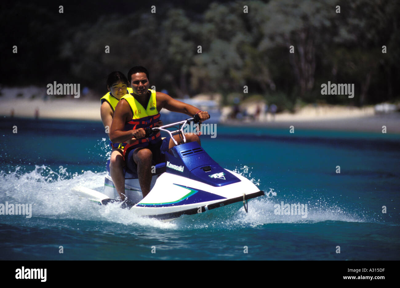 Jet ski girls sea hi-res stock photography and images - Alamy