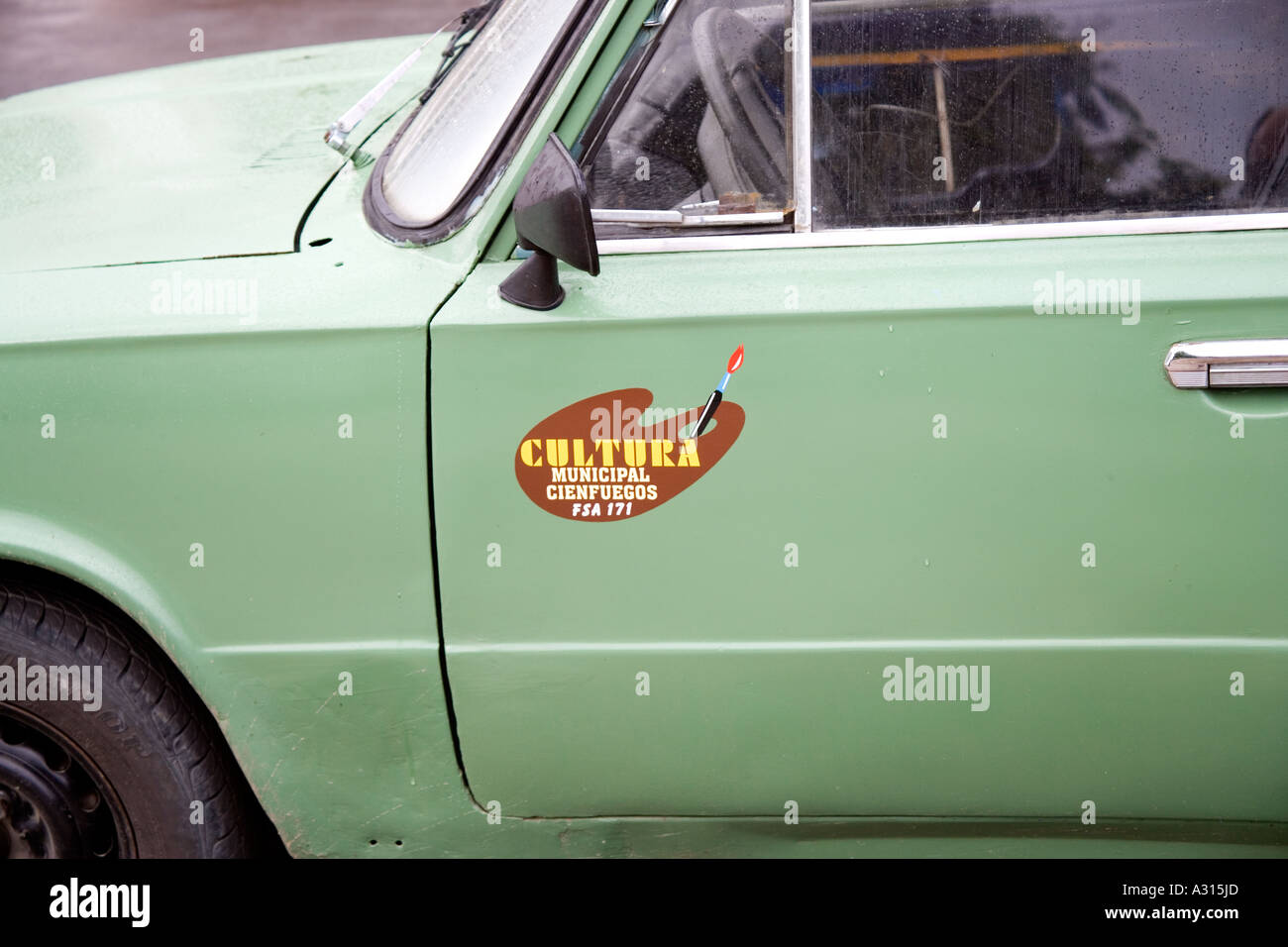 Russian lada in cuba hi-res stock photography and images - Alamy
