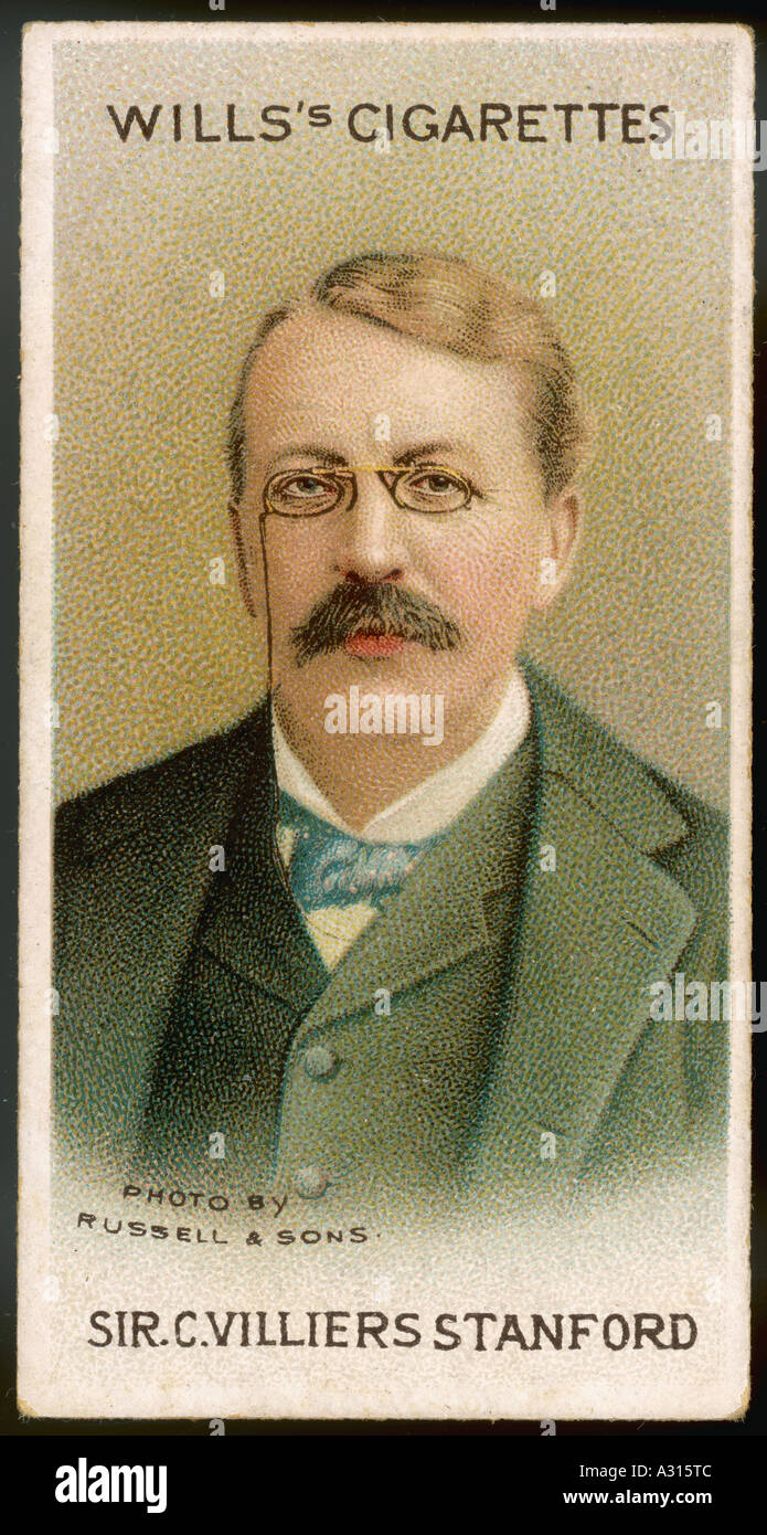 Cv Stanford Cig Card Stock Photo - Alamy