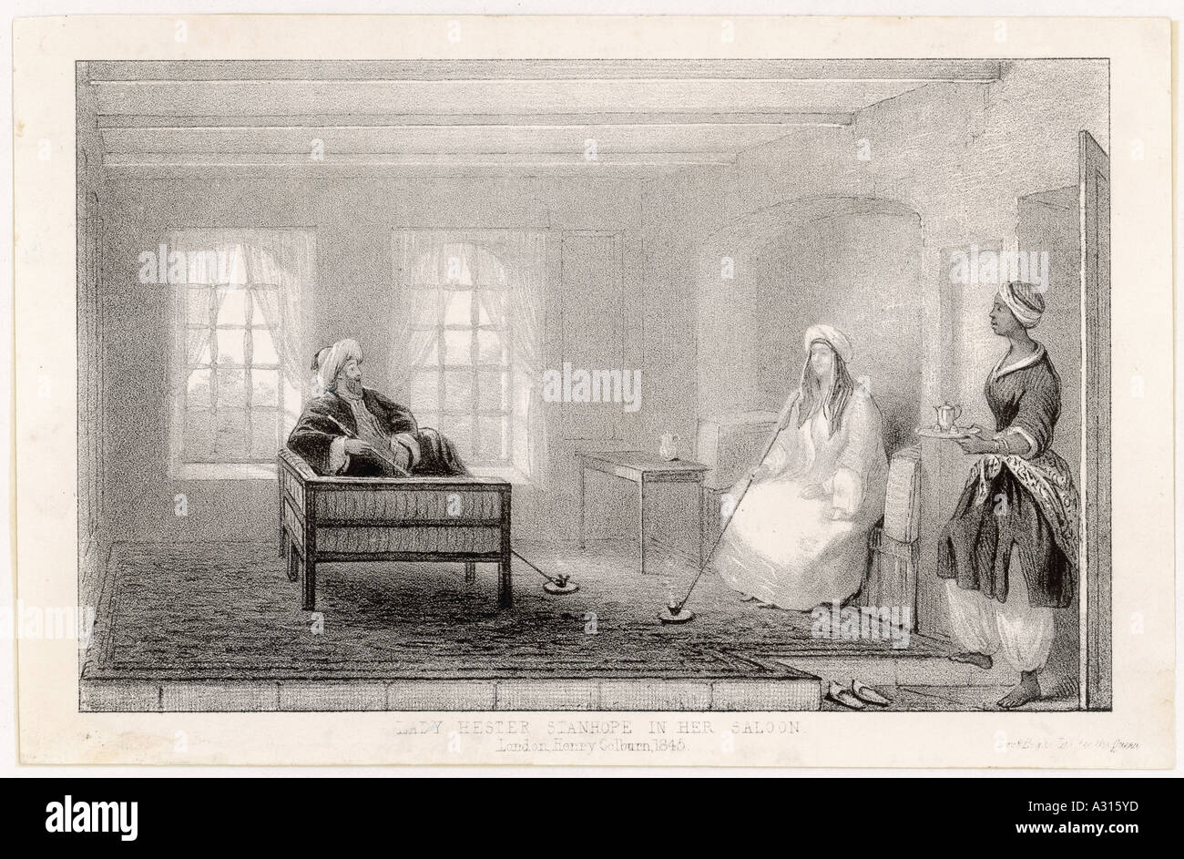 Lady stanhope hi-res stock photography and images - Alamy