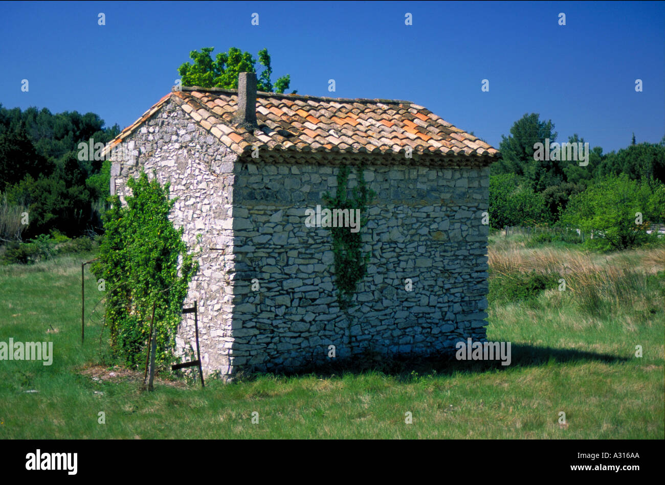 Farmhouse Provence France Stock Photo - Alamy