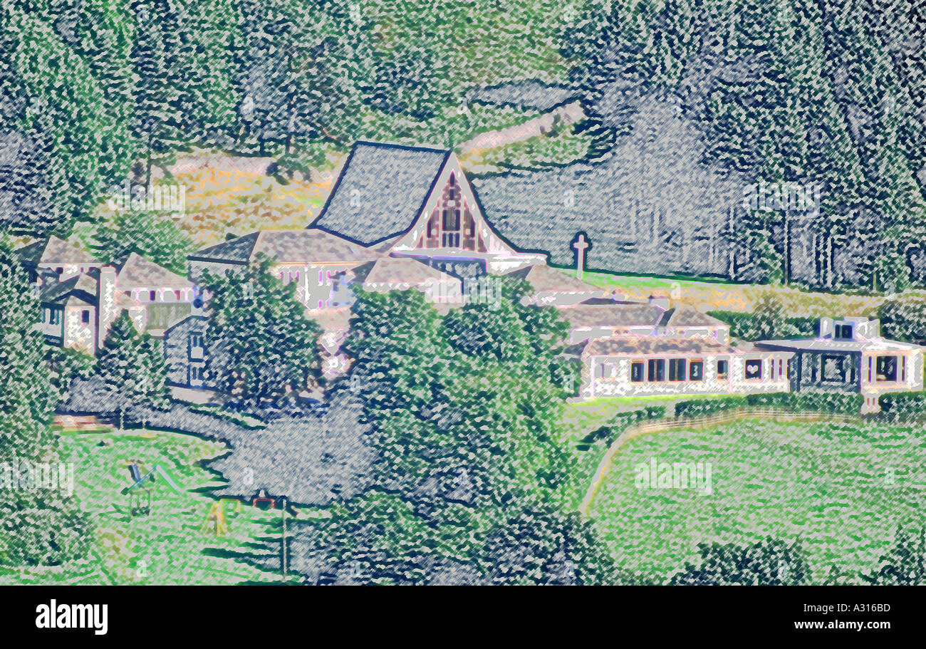 Scargill House Kettlewell Yorkshire Stock Photo - Alamy
