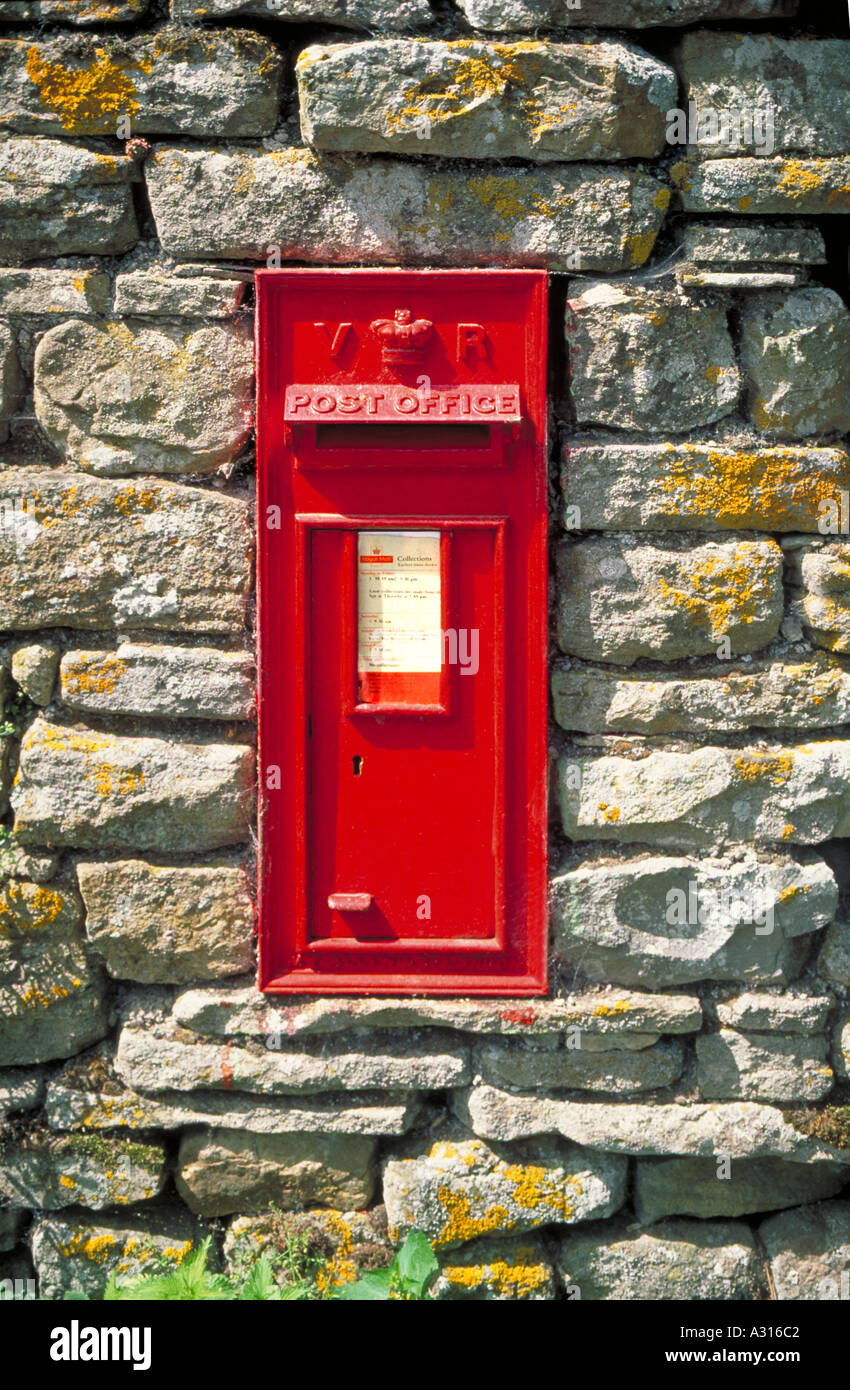 Victorian Post Box Stock Photo - Alamy