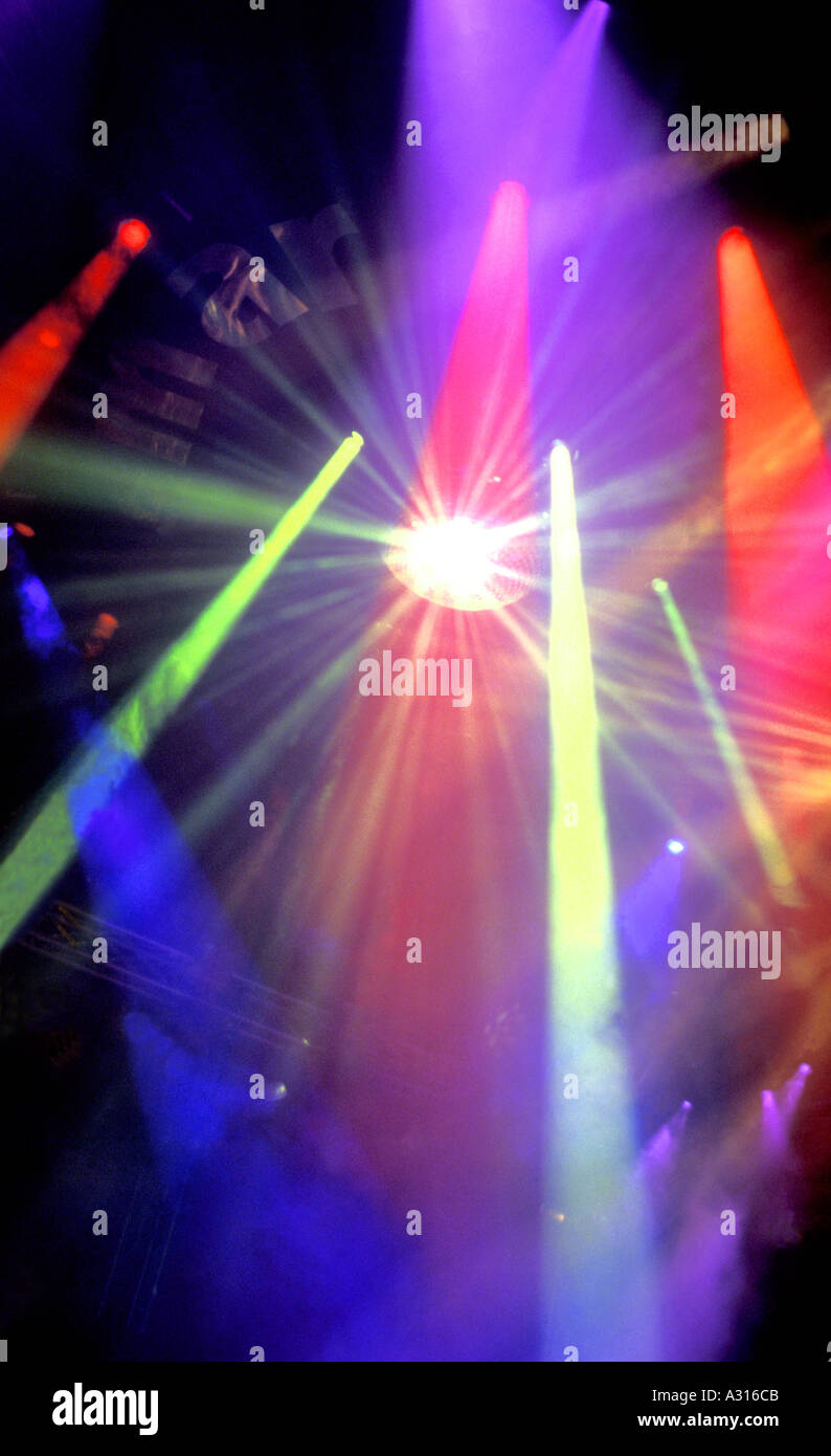Disco lights Stock Photo - Alamy