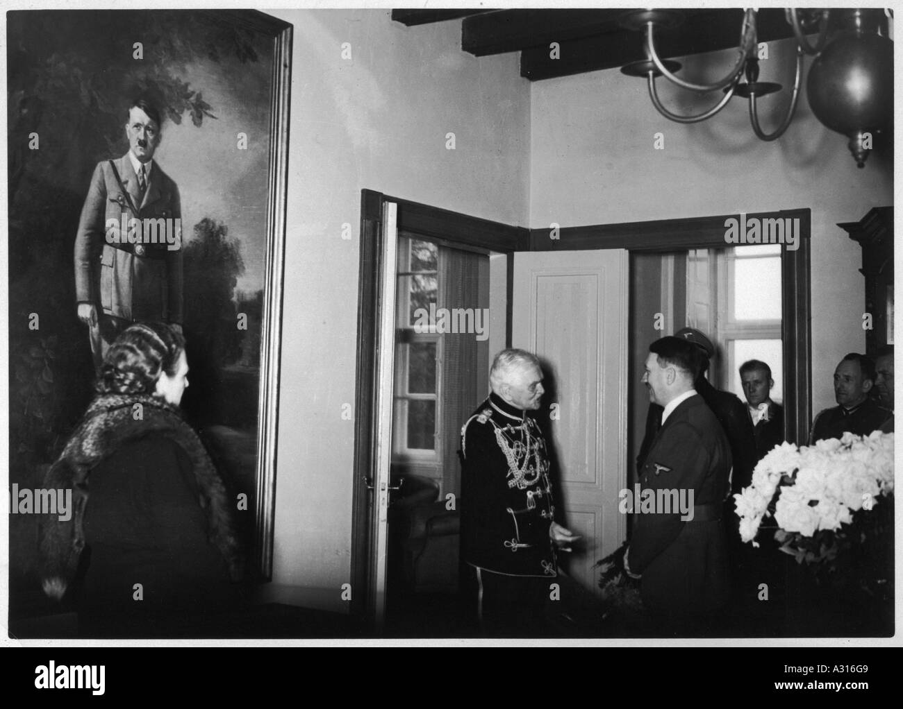 Hitler in the field hi-res stock photography and images - Alamy