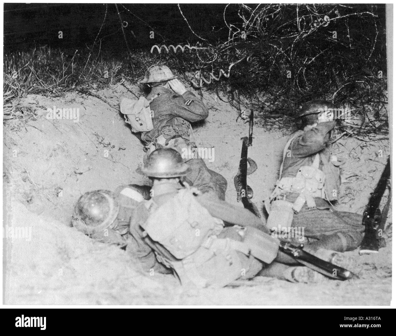 Shell crater hi-res stock photography and images - Alamy