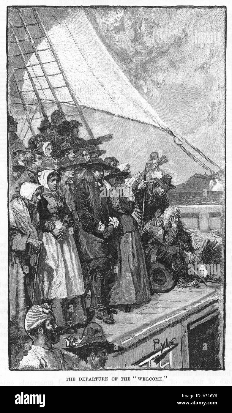 Quakers america hi-res stock photography and images - Alamy