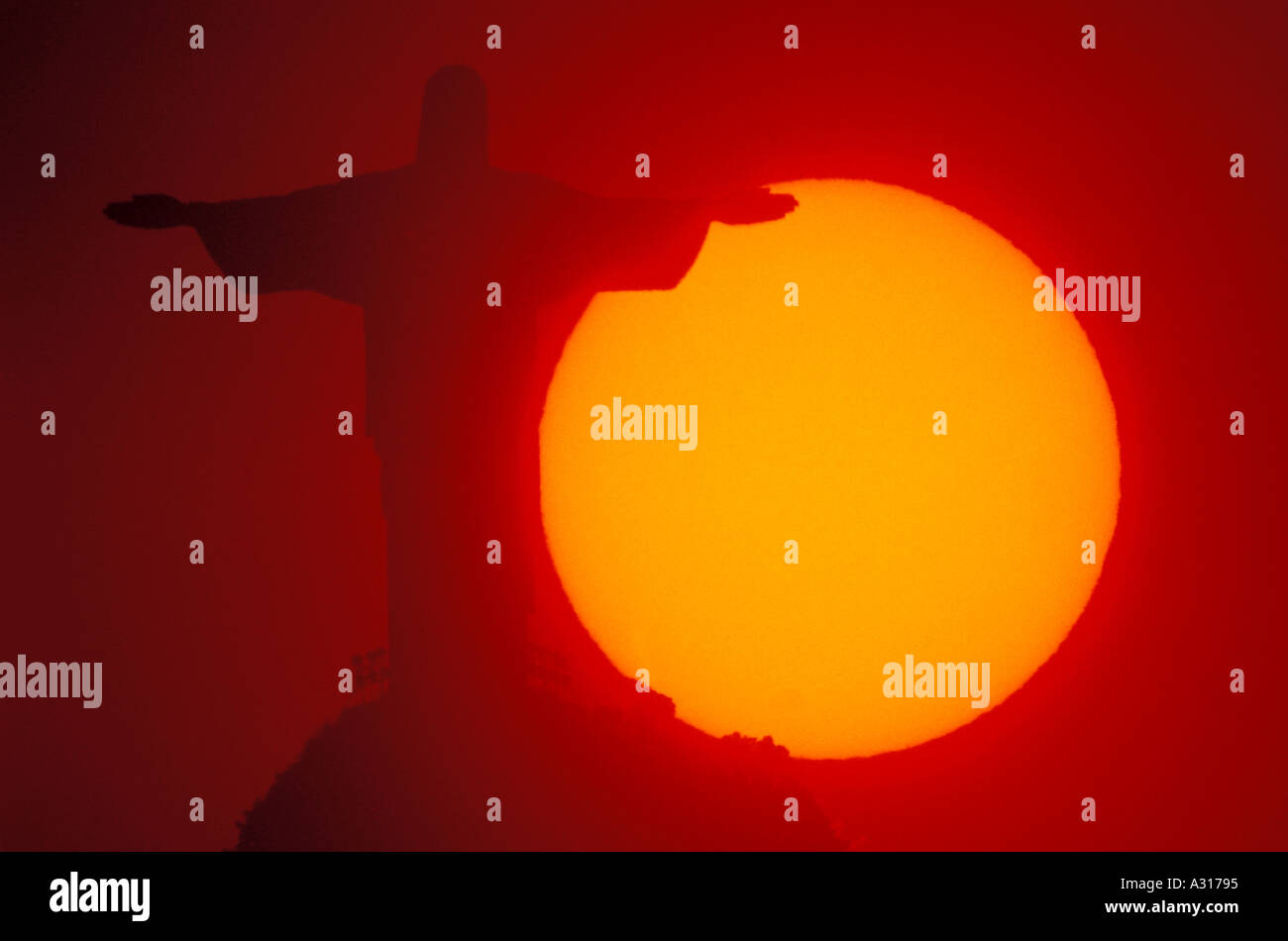 Christ the Redeemer statue Corcovado Rio de Janeiro Brazil Stock Photo ...