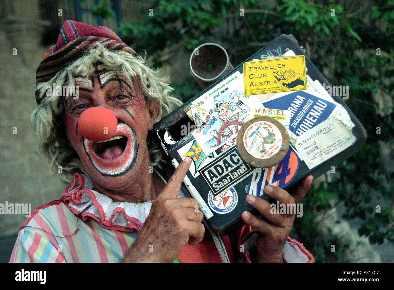 Clown Havana Cuba Stock Photo - Alamy