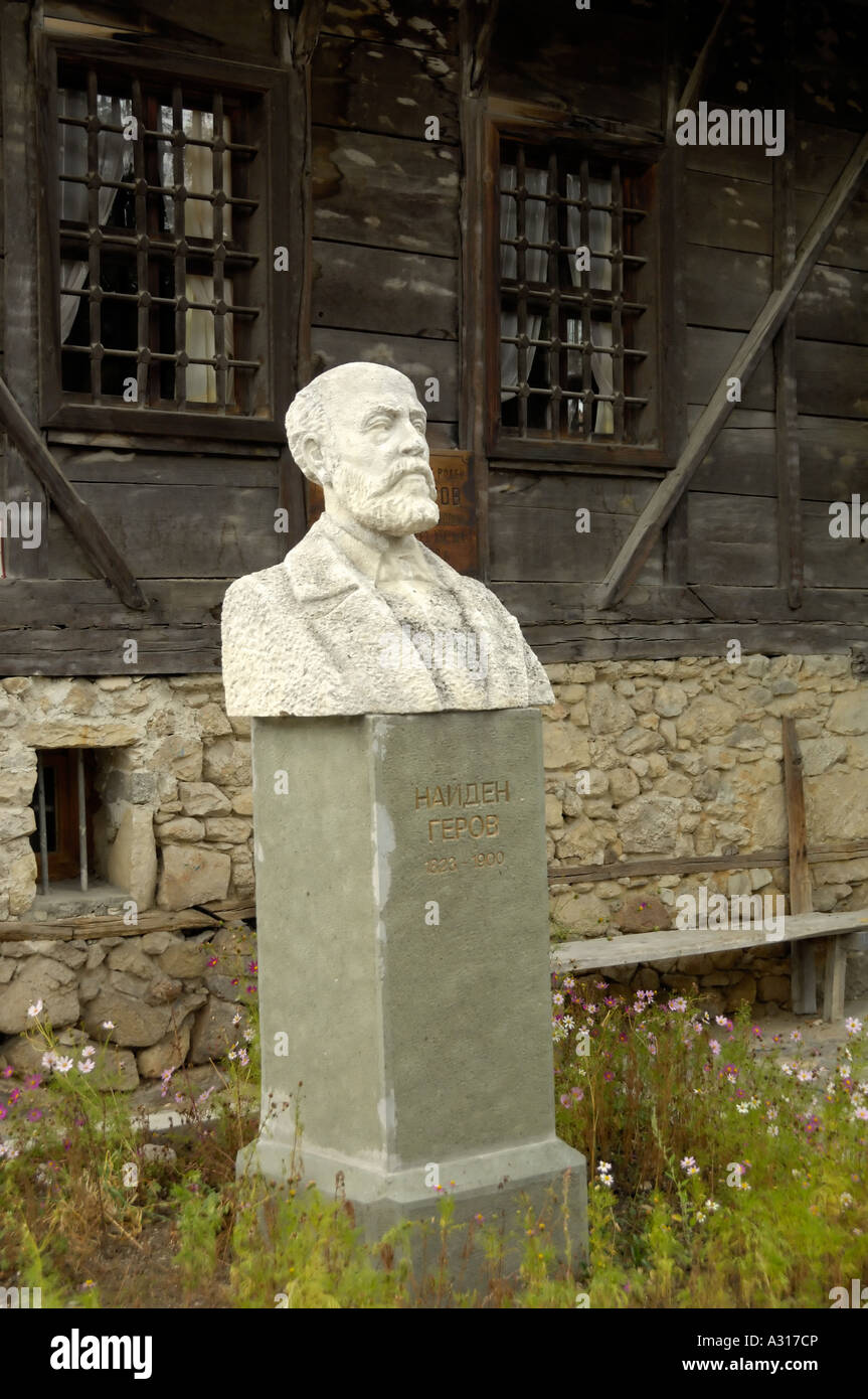 Naiden Gerov Bust National Revival Architecture Koprivshtitsa town ...