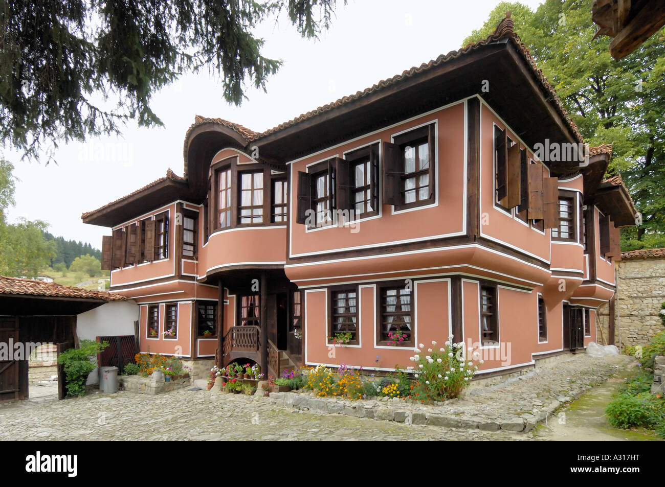 Todor Kableshkov house National Revival Architecture Koprivshtitsa town ...