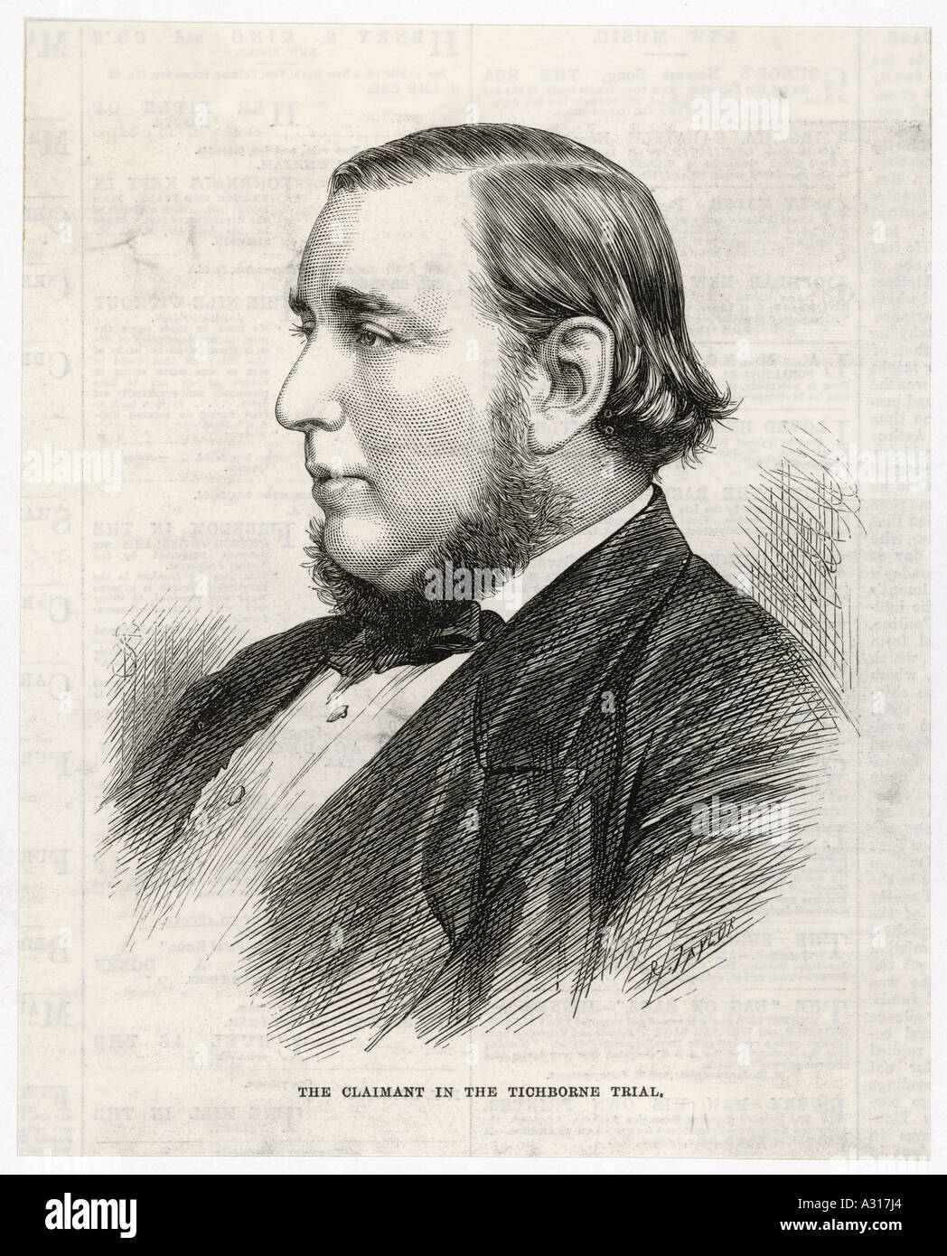 Arthur orton known australian butcher hi-res stock photography and ...