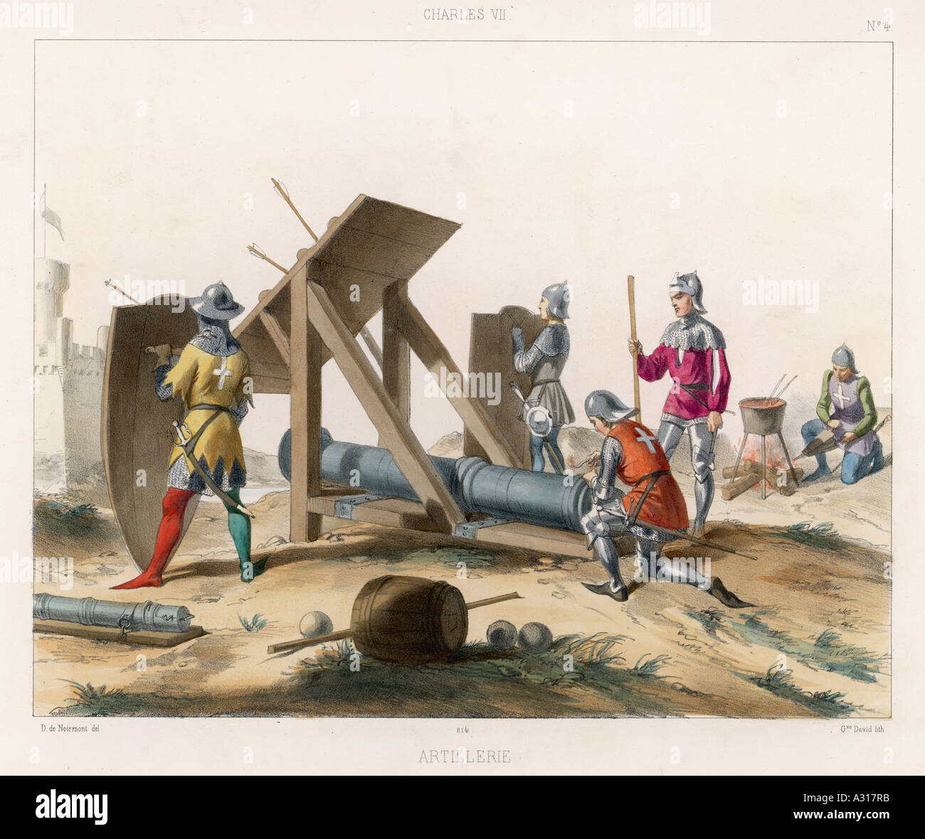 Siege cannon hi-res stock photography and images - Alamy