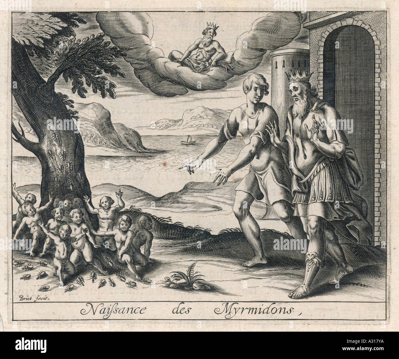 Ants Into Myrmidons Stock Photo - Alamy