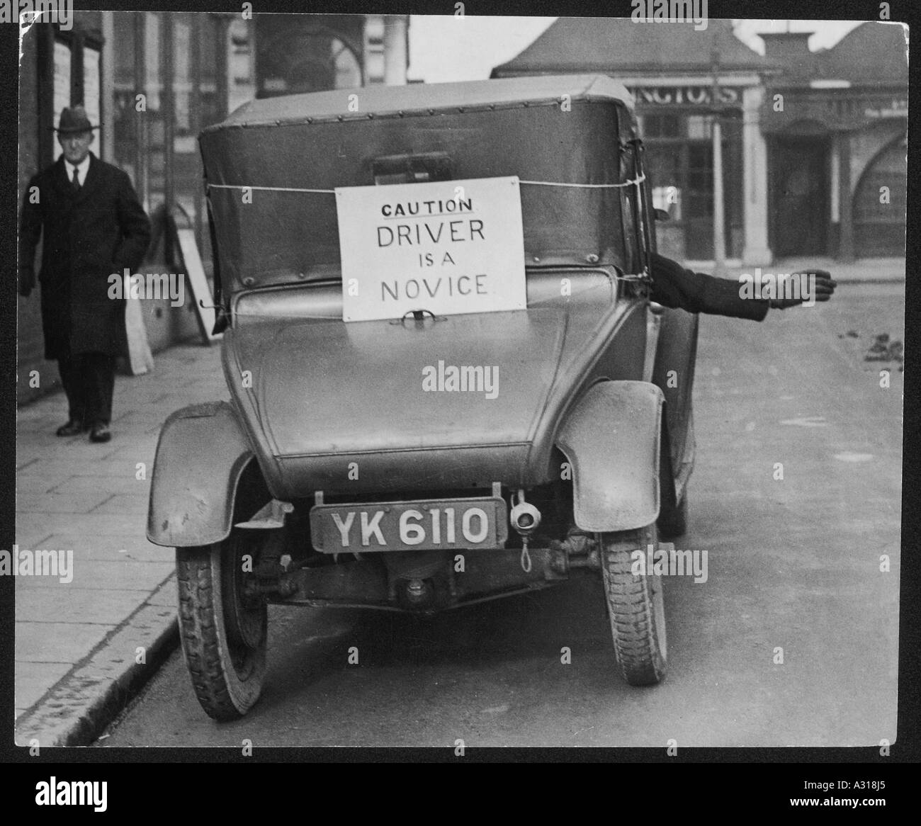 Novice driver Black and White Stock Photos & Images - Alamy
