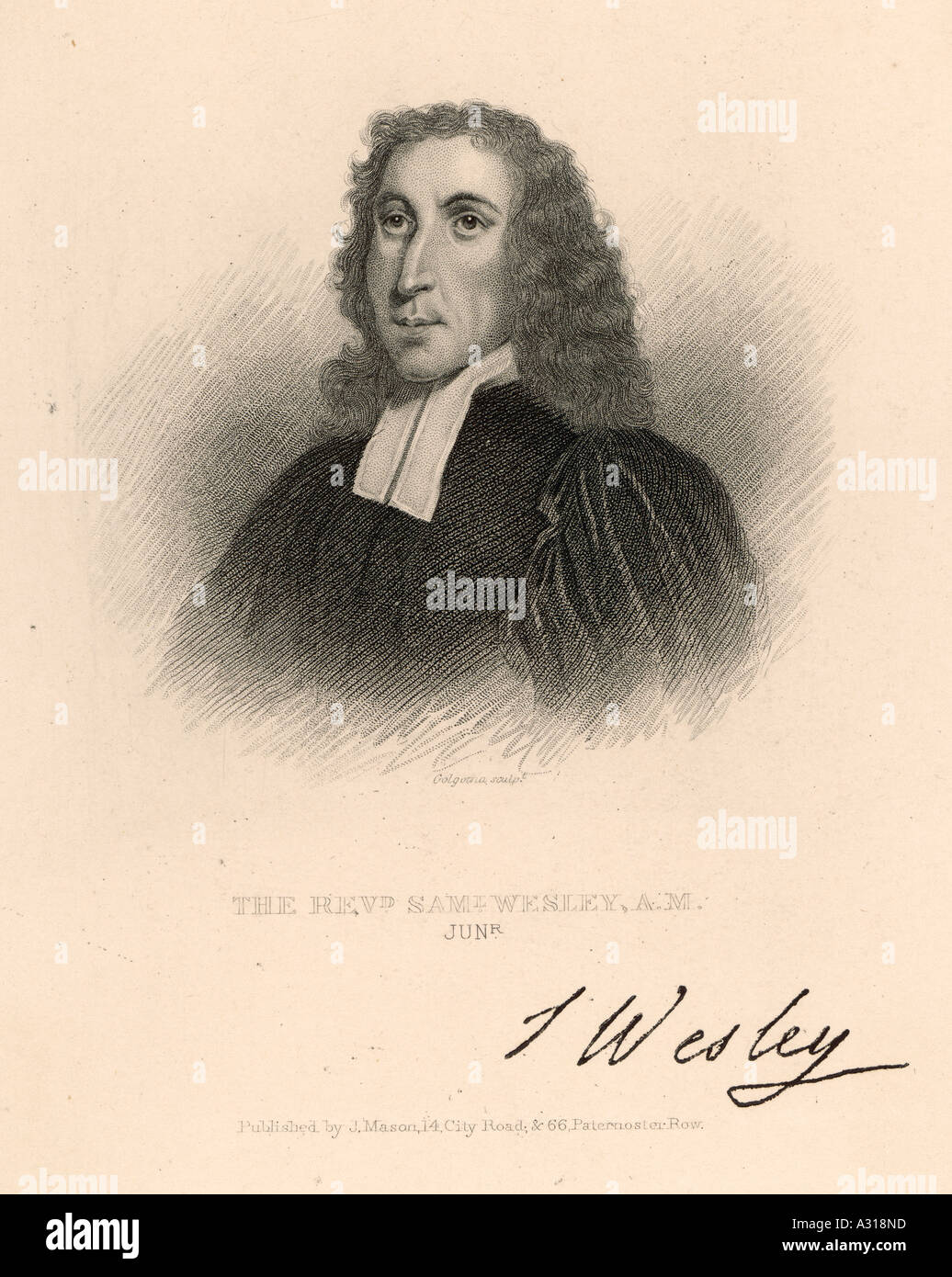 Samuel wesley golgotha hi-res stock photography and images - Alamy