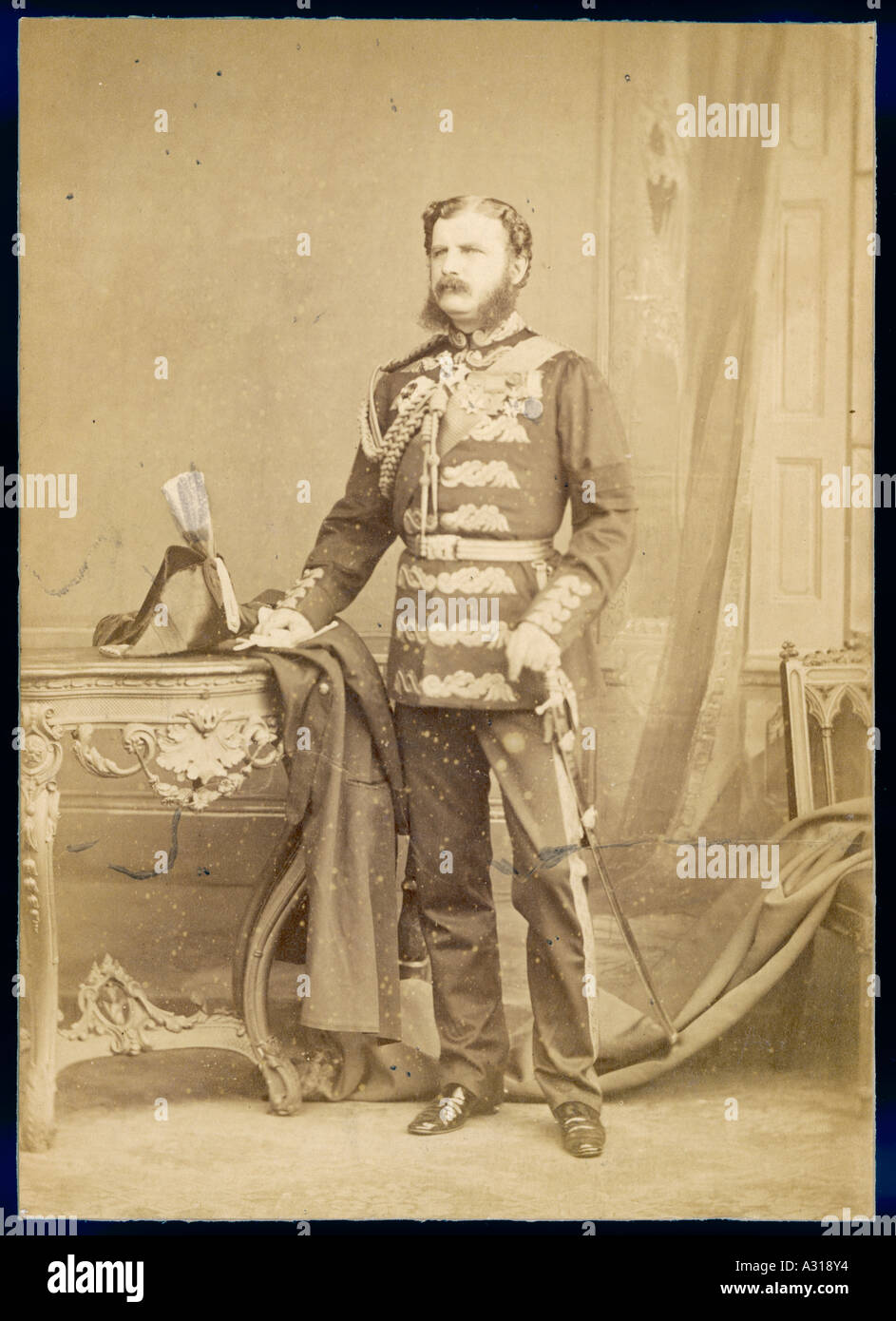 Teesdale Colonel Maull Stock Photo - Alamy