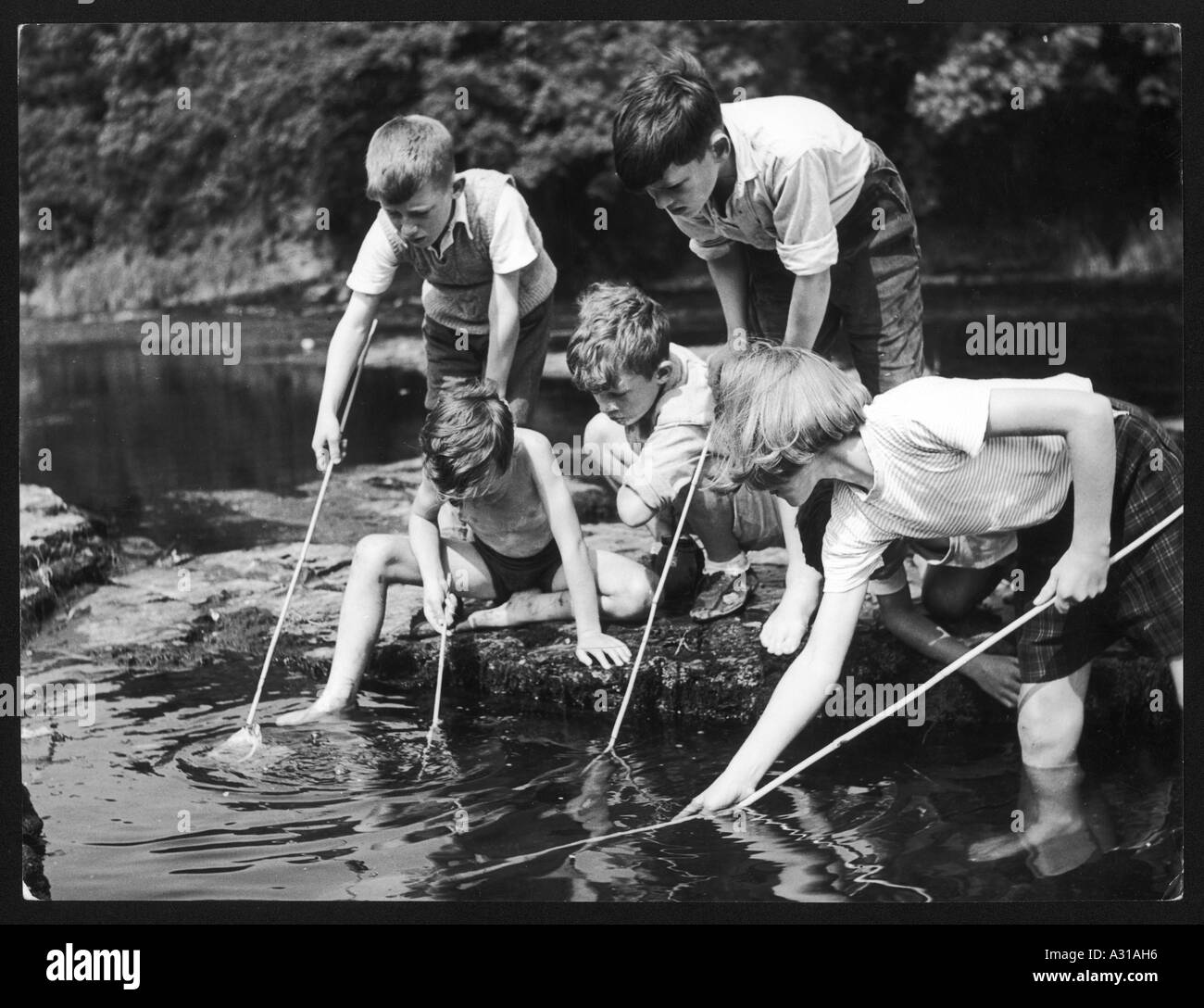 Life stream Black and White Stock Photos & Images - Alamy