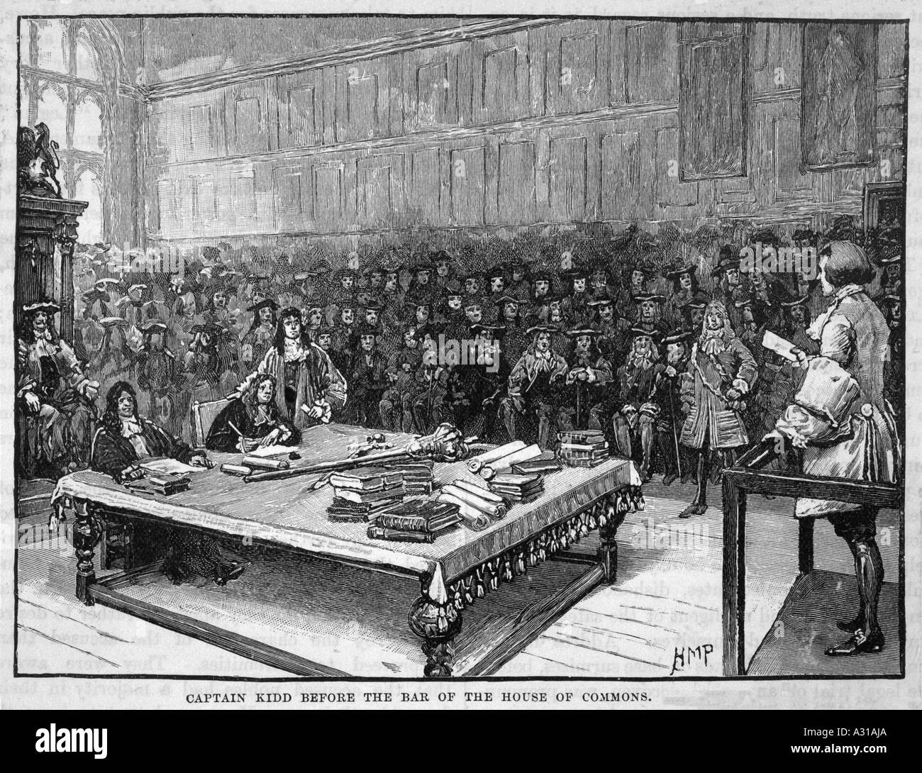 Captain William Kidd Stock Photo - Alamy