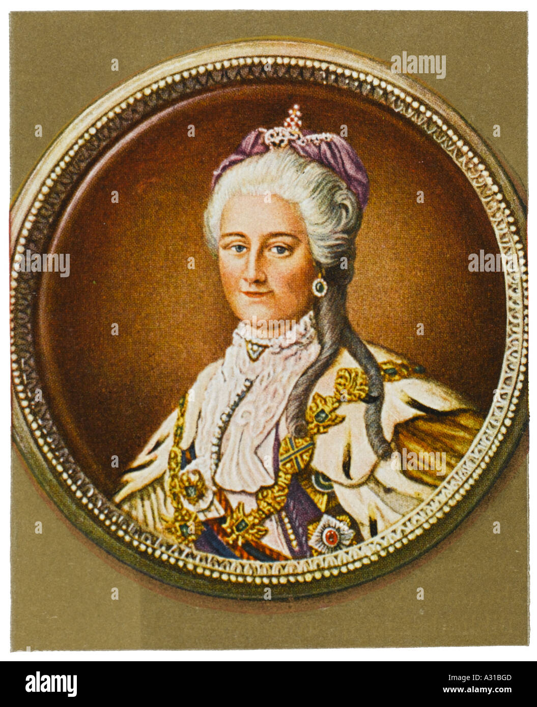 Catherine ii the great empress of russia hi-res stock photography and ...