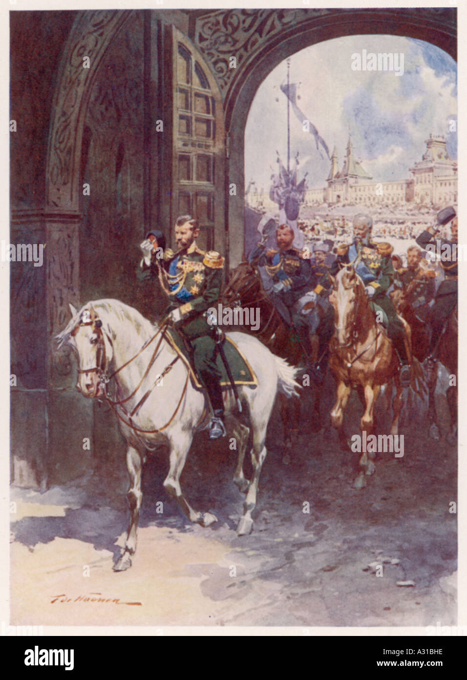 Spassky gate hi-res stock photography and images - Alamy