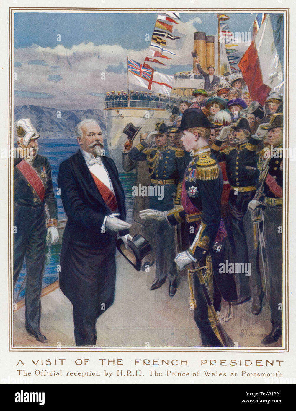Prince Edward French Stock Photo - Alamy