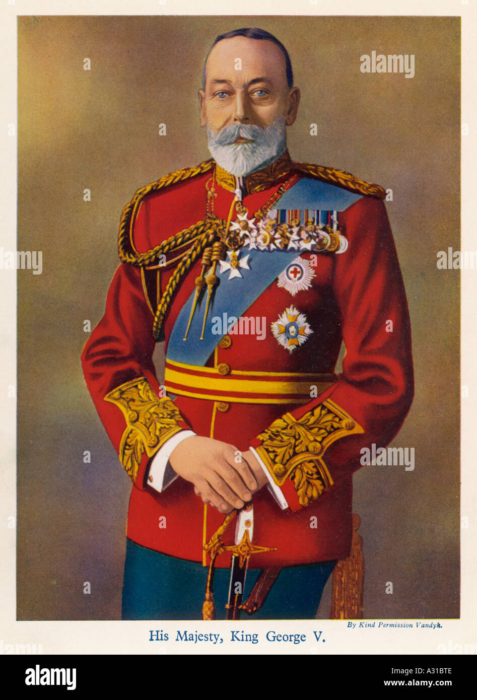 George V Jubilee 1935 Stock Photo - Alamy