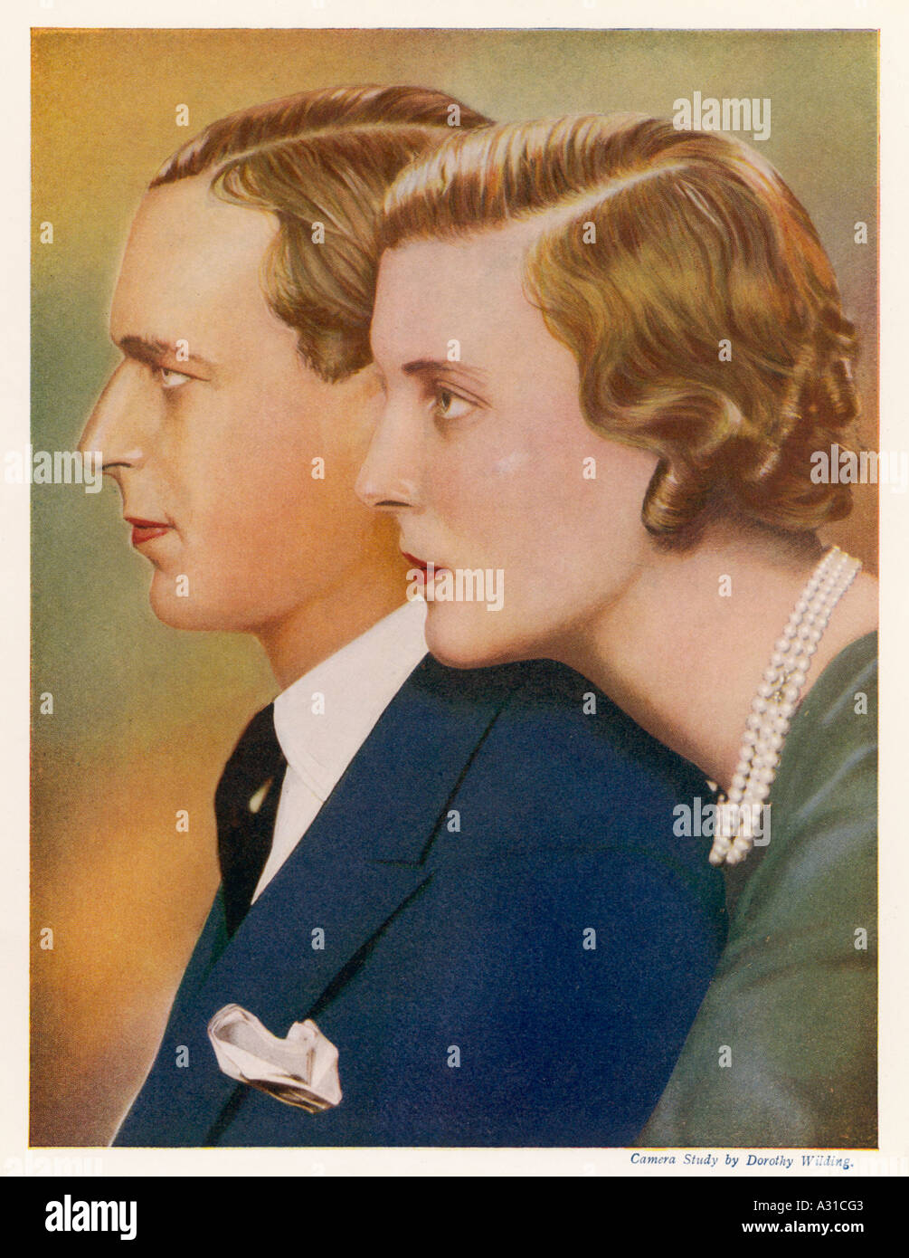 Kent George Marina 1935 Stock Photo - Alamy