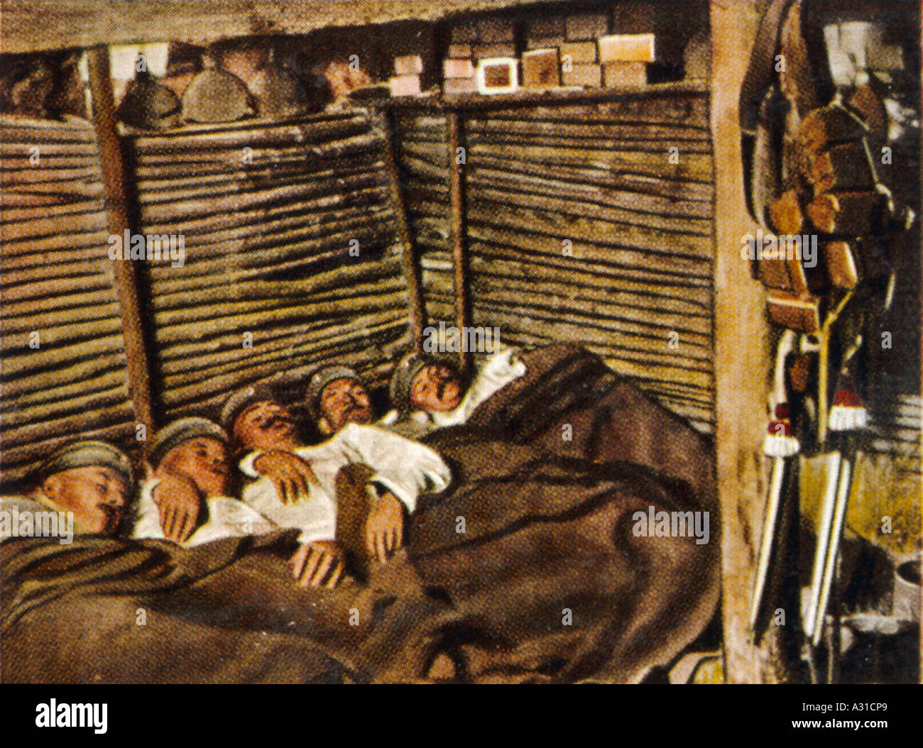 World war germans in trenches hi-res stock photography and images - Alamy