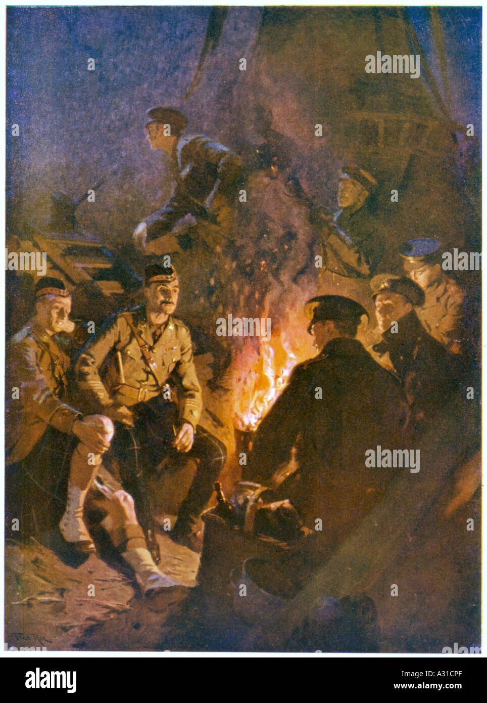 Before The Dawn Stock Photo - Alamy