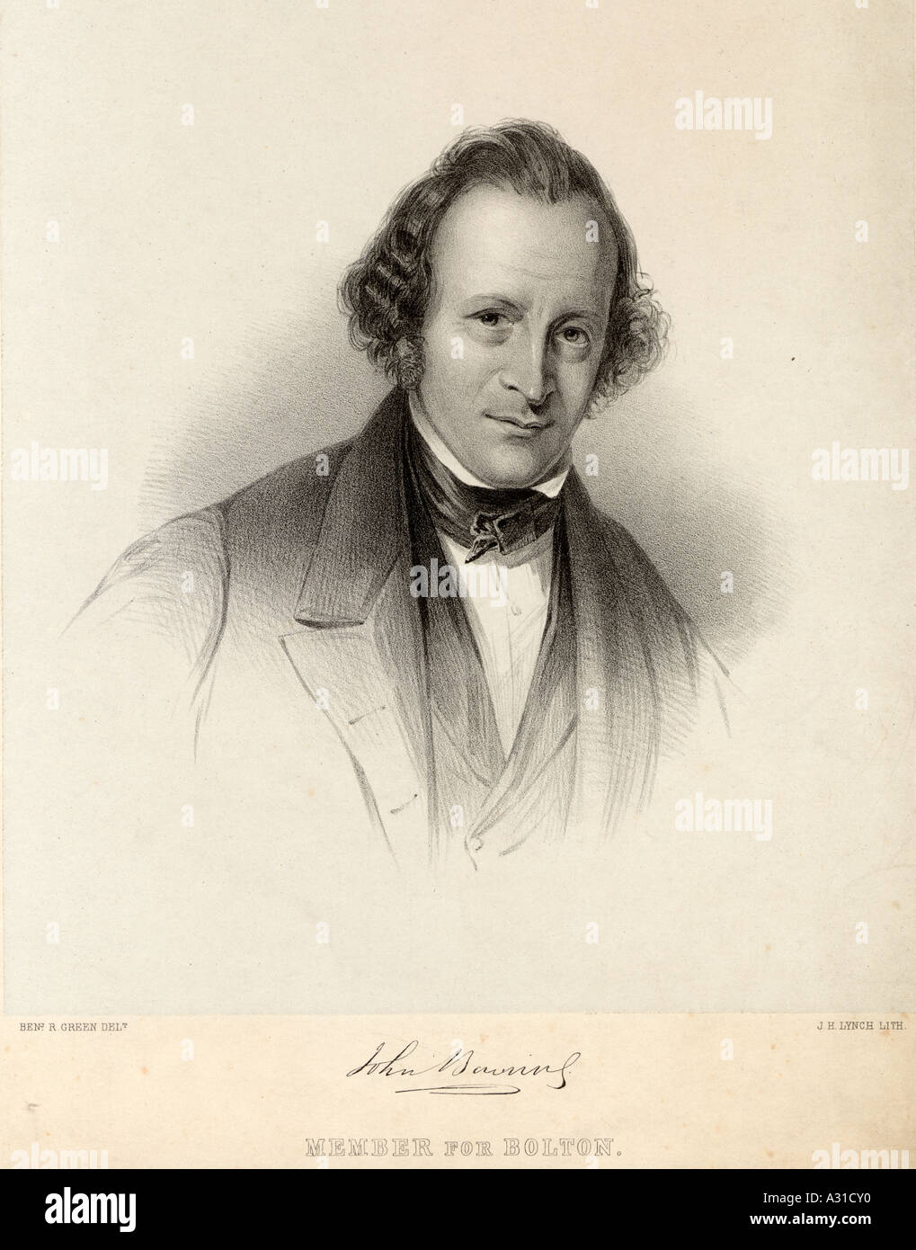 Sir John Bowring Stock Photo - Alamy