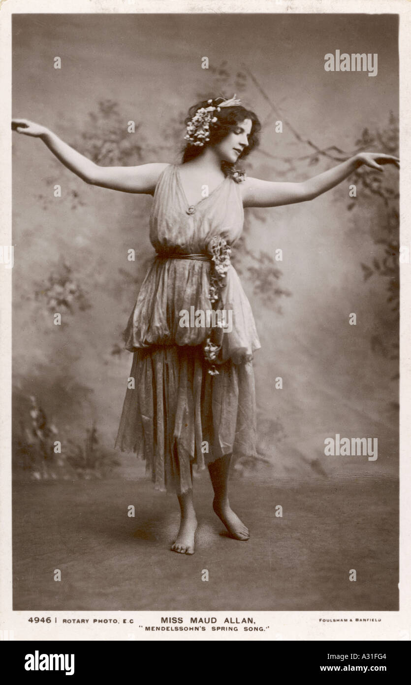 Maud allan hi-res stock photography and images - Alamy
