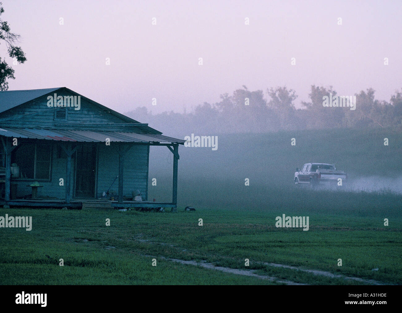 cajun culture louisiana small house in butte la rose overlooked by the ...