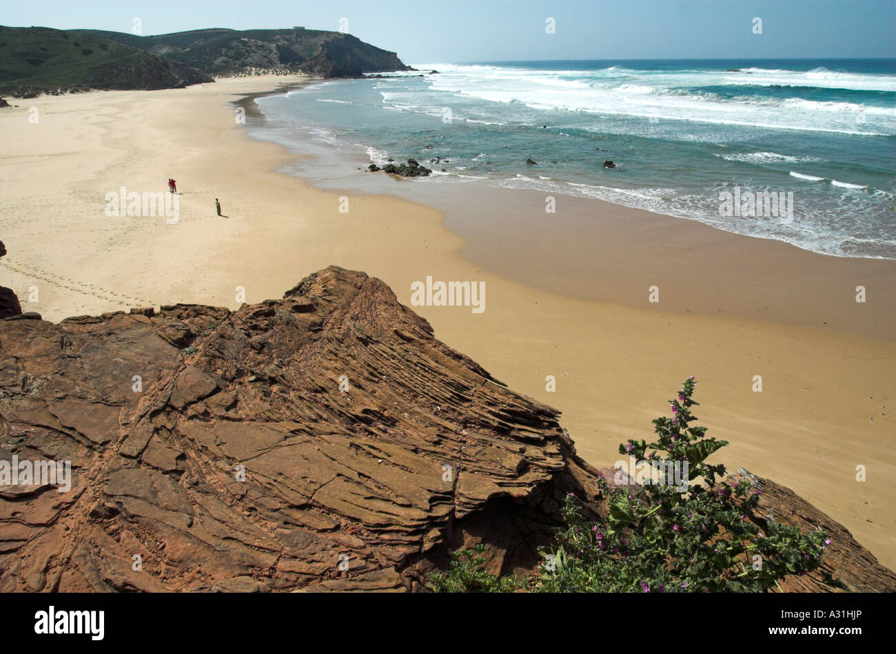 Praia da Amado Stock Photo - Alamy