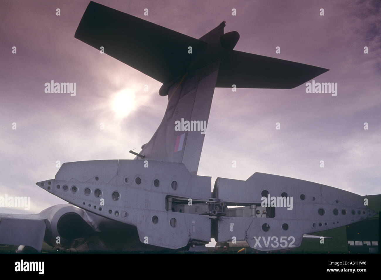 HS Buccaneer S2B (FC) Tail and Air Brakes. GAV 2129-215 Stock Photo - Alamy