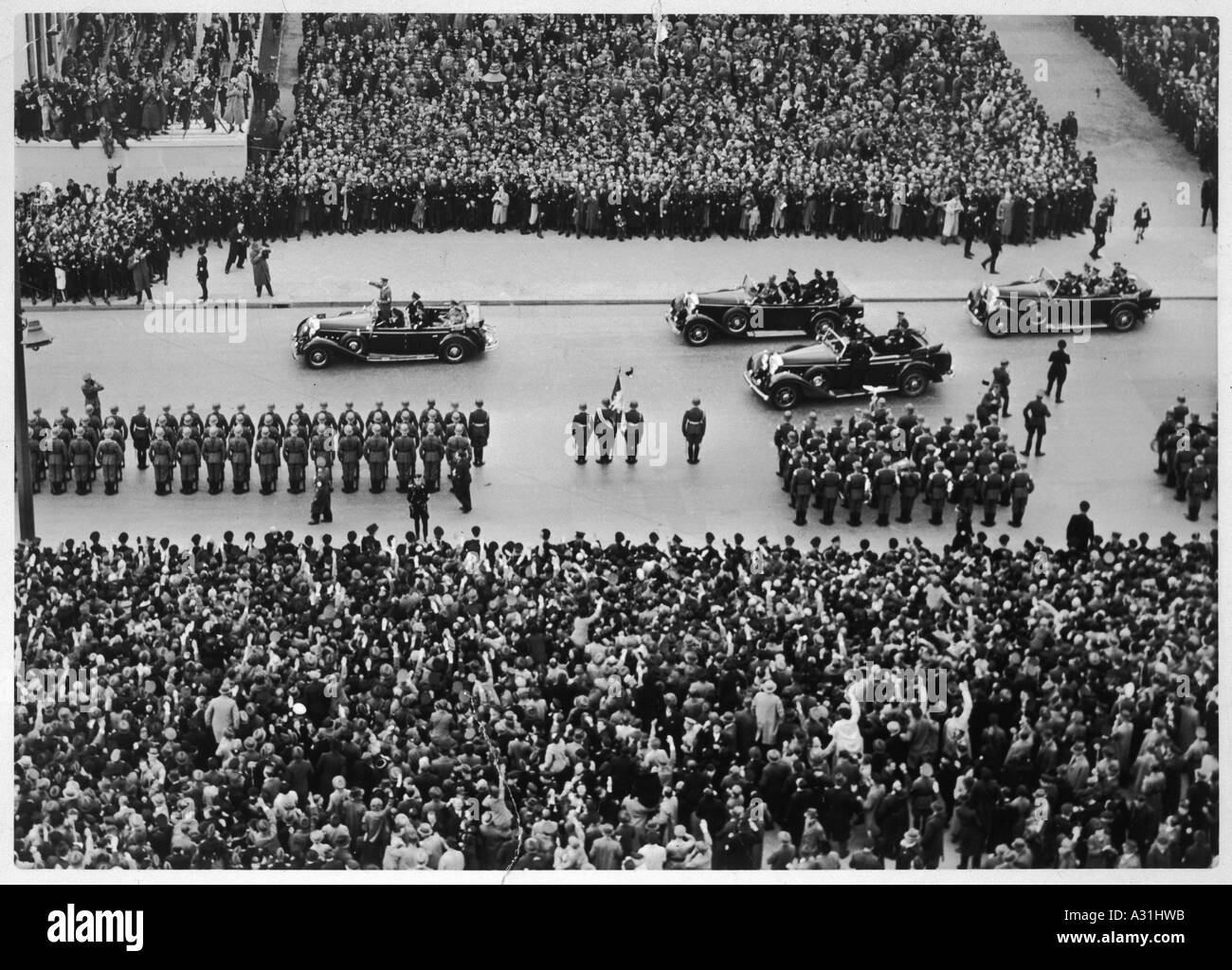 Hitler Celebration Day Stock Photo - Alamy