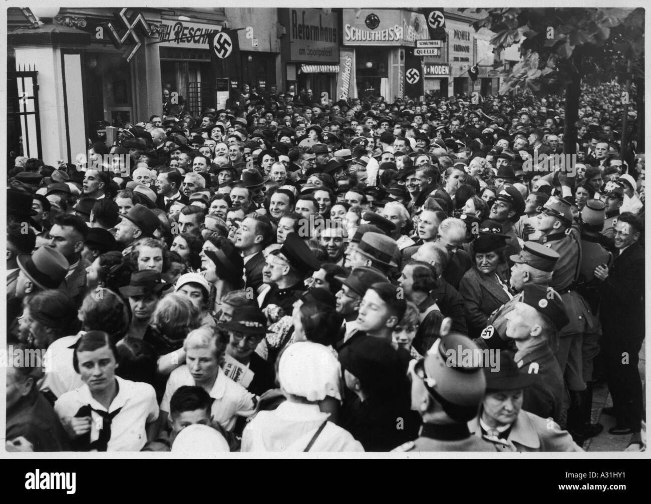 Hitler Crowd High Resolution Stock Photography and Images - Alamy