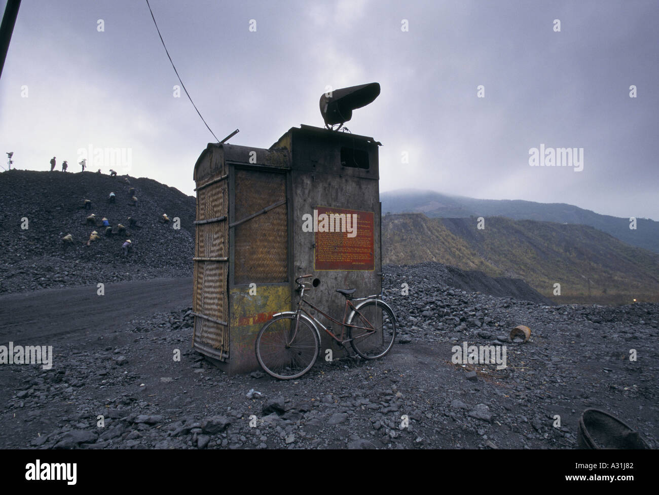 coal mining vietnam mine at campha in the north of the country Stock ...