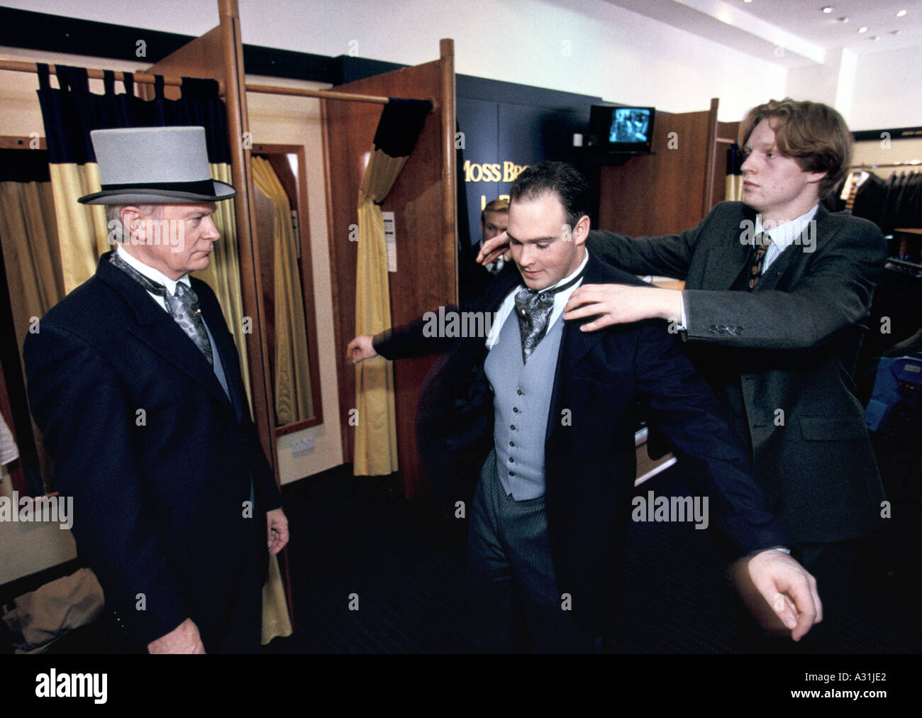 wedding uk jennifer parker christopher dyer morning of the wedding 1997 ...