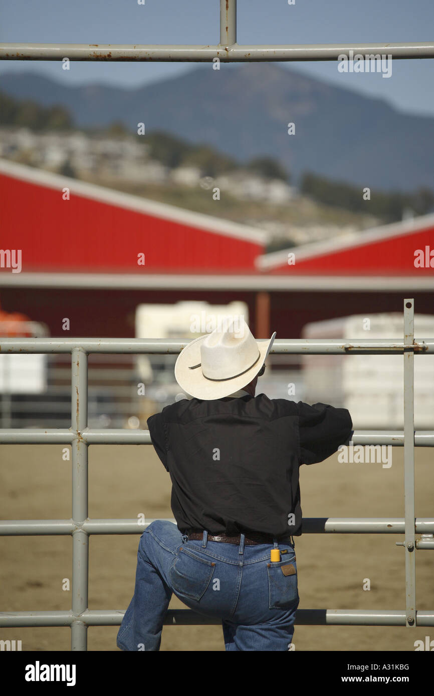 At the rodeo Stock Photo - Alamy