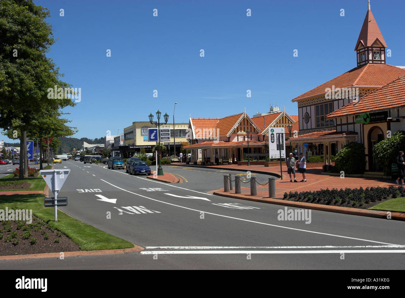 Rotorua tourism information centre hi-res stock photography and images ...