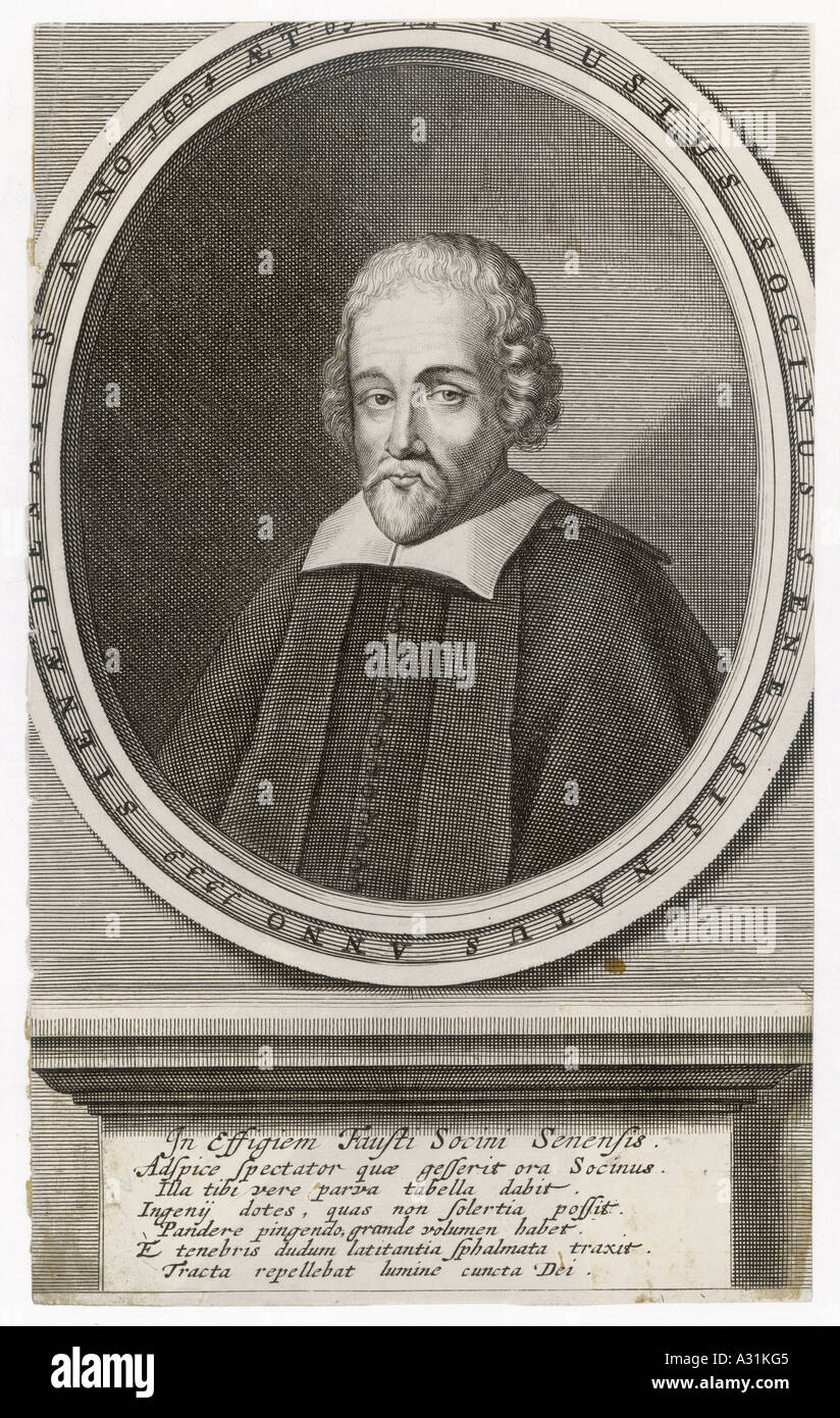 Fausto paolo sozzini hi-res stock photography and images - Alamy