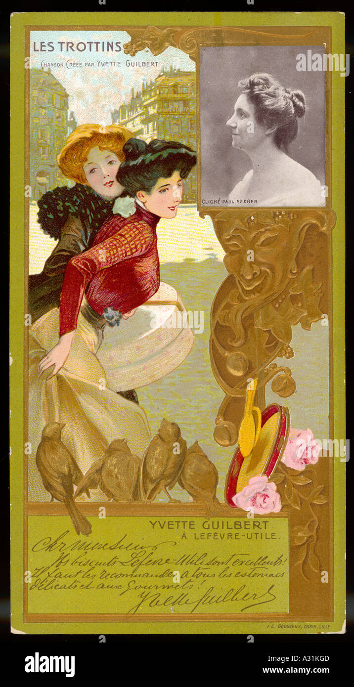Yvette guilbert hi-res stock photography and images - Alamy