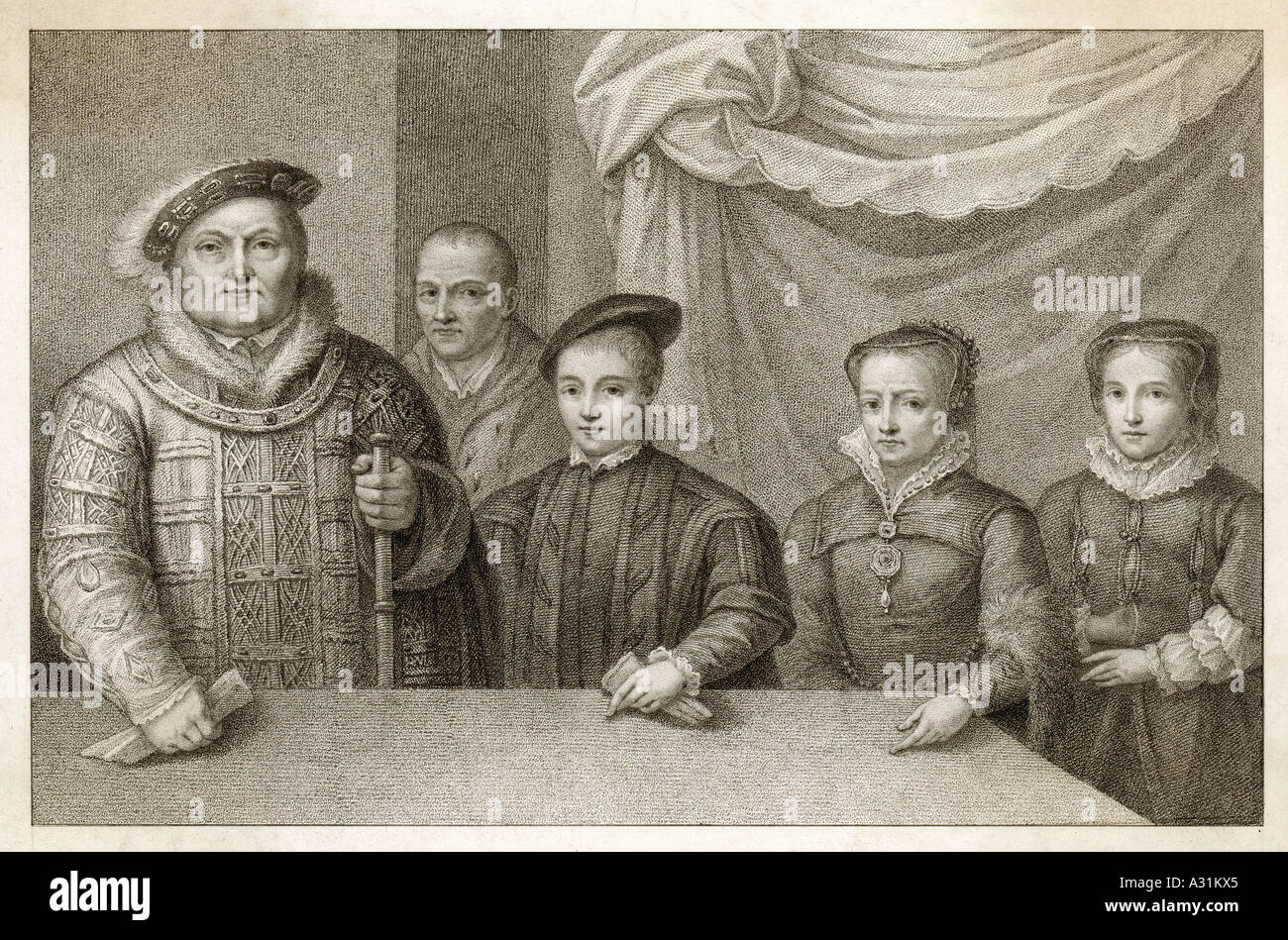 Henry viii and edward vi hi-res stock photography and images - Alamy