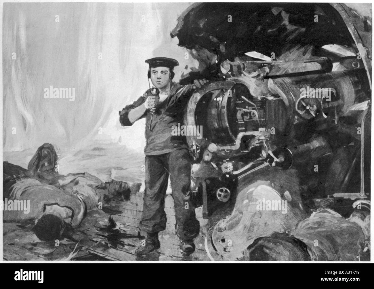 Boy post hi-res stock photography and images - Alamy